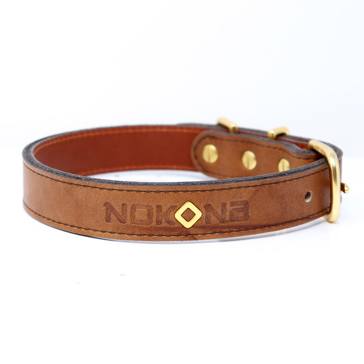 Nokona Walnut Crunch Dog Collar – Indian Traders (L7 Enterprises)