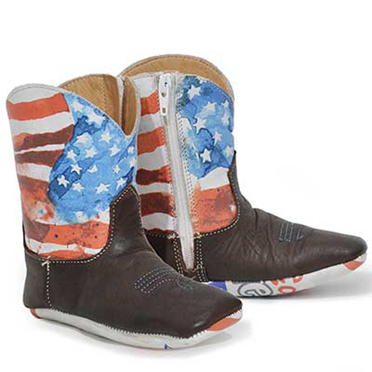 Tin Haul Footwear Infant American Mini Cowboy Boots – Indian Traders ...