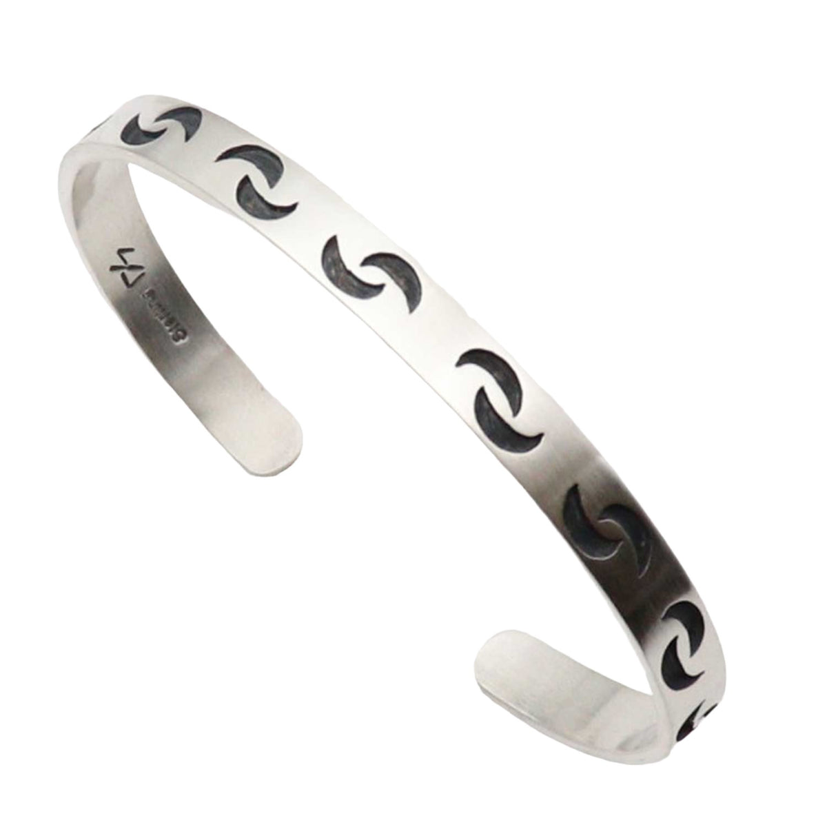 Silver Hopi Bracelet - Friendship Symbol – Indian Traders (L7 Enterprises)