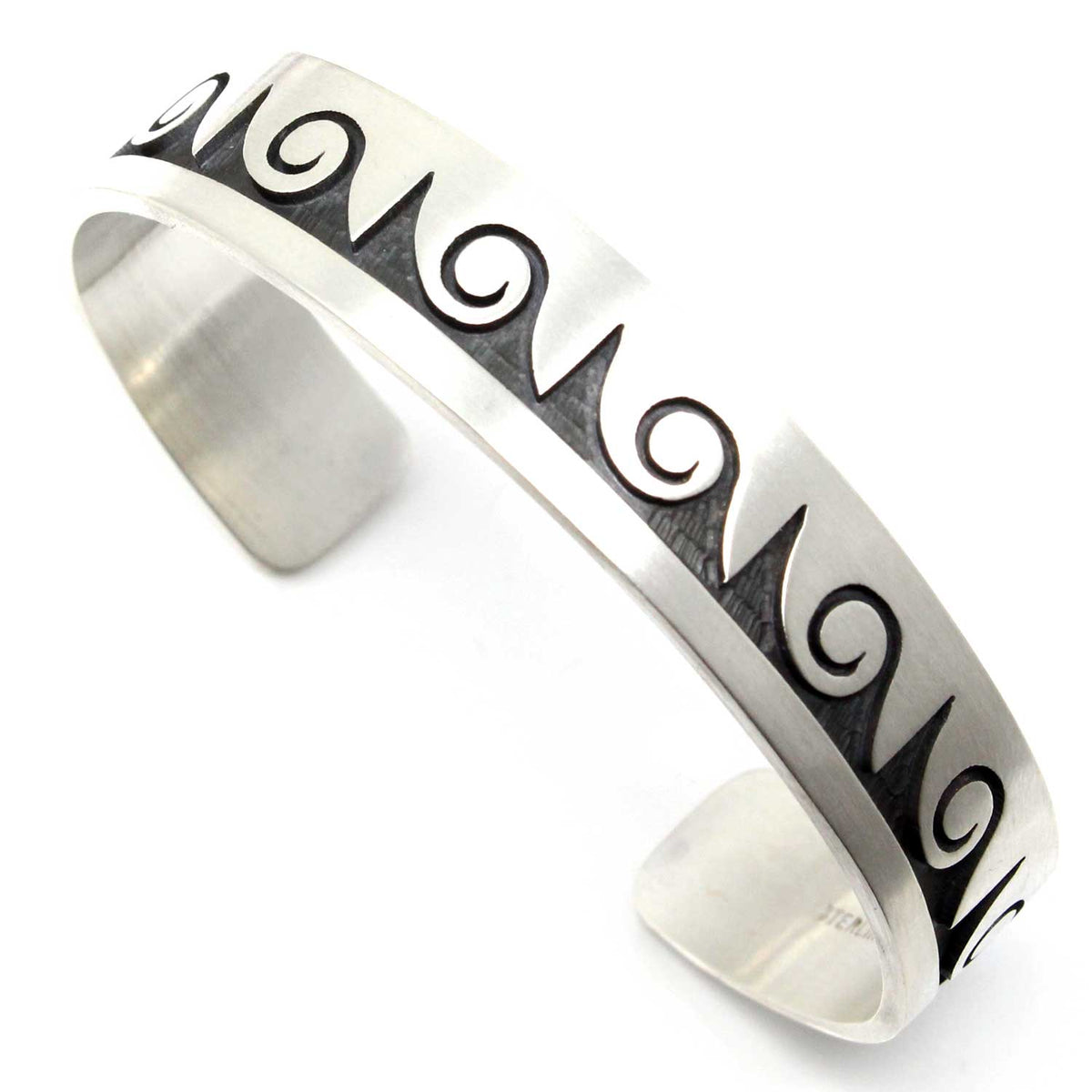 Hopi Clouds, Waves & Rain Bracelet by Seweyestewa - Multiple Sizes ...