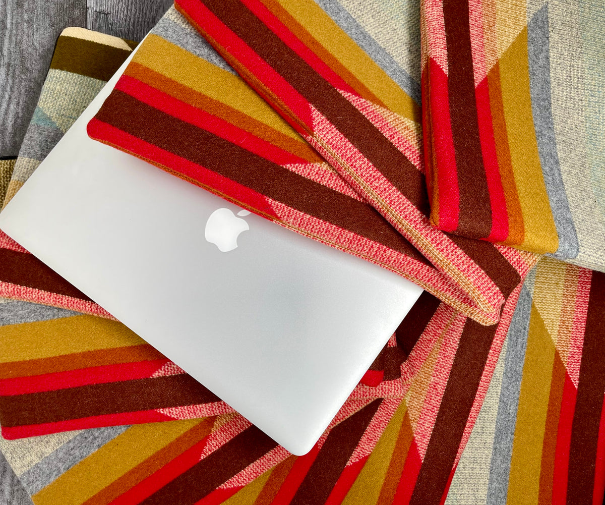 Wyeth Trail Laptop Bag - Pendleton® Wool - fits 12" L x 8.5" W laptop ...