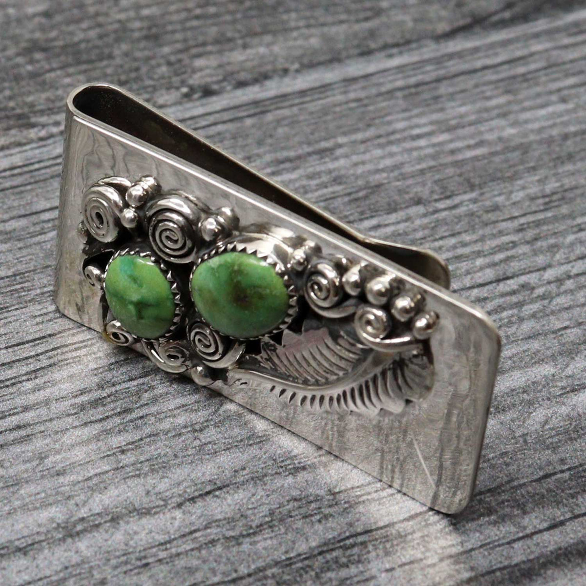 Turquoise Money Clip by Jan Mariano – Indian Traders (L7 Enterprises)