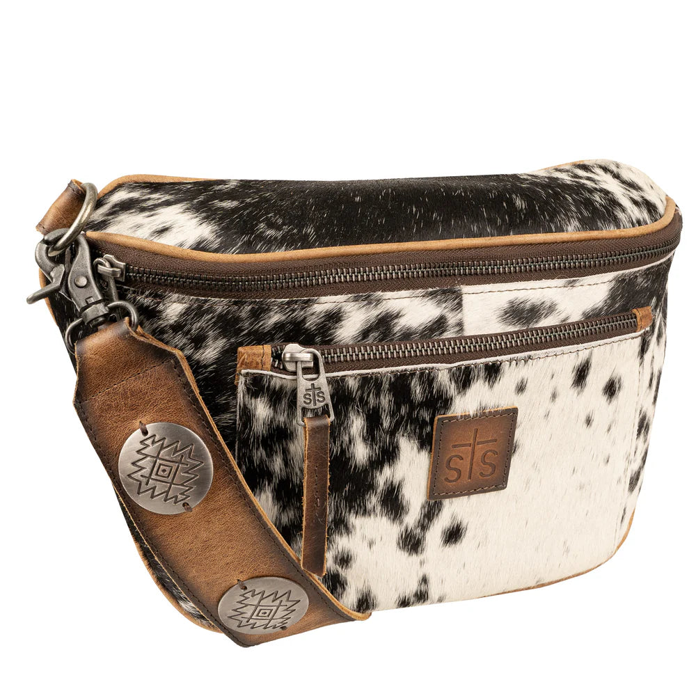 Vaquero Cowhide Sachi Sling Belt Bag By STS Ranchwear – Indian Traders ...