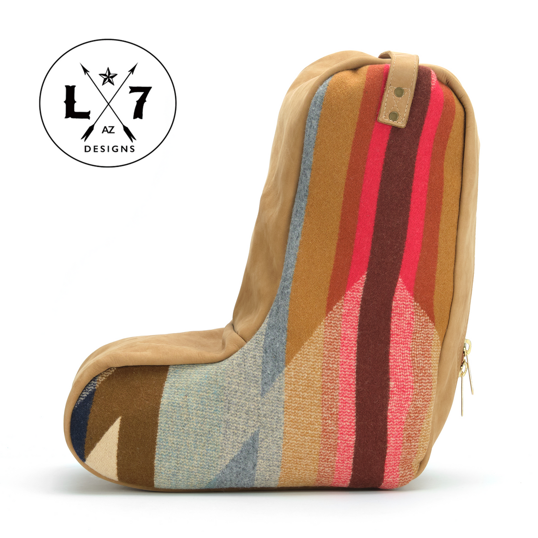 Wyeth Trail Tan Leather Boot Bag – Indian Traders (L7 Enterprises)