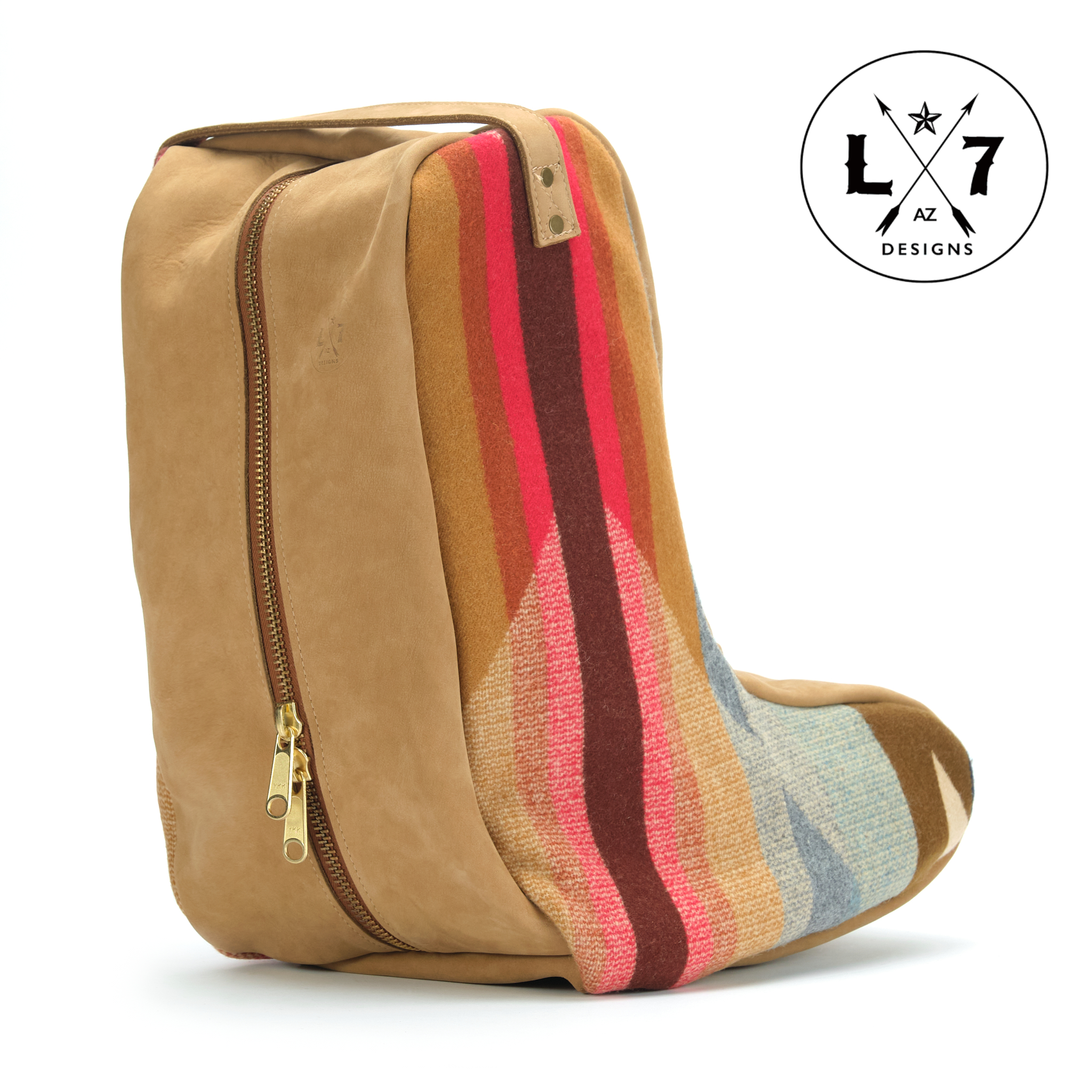 Wyeth Trail Tan Leather Boot Bag – Indian Traders (L7 Enterprises)