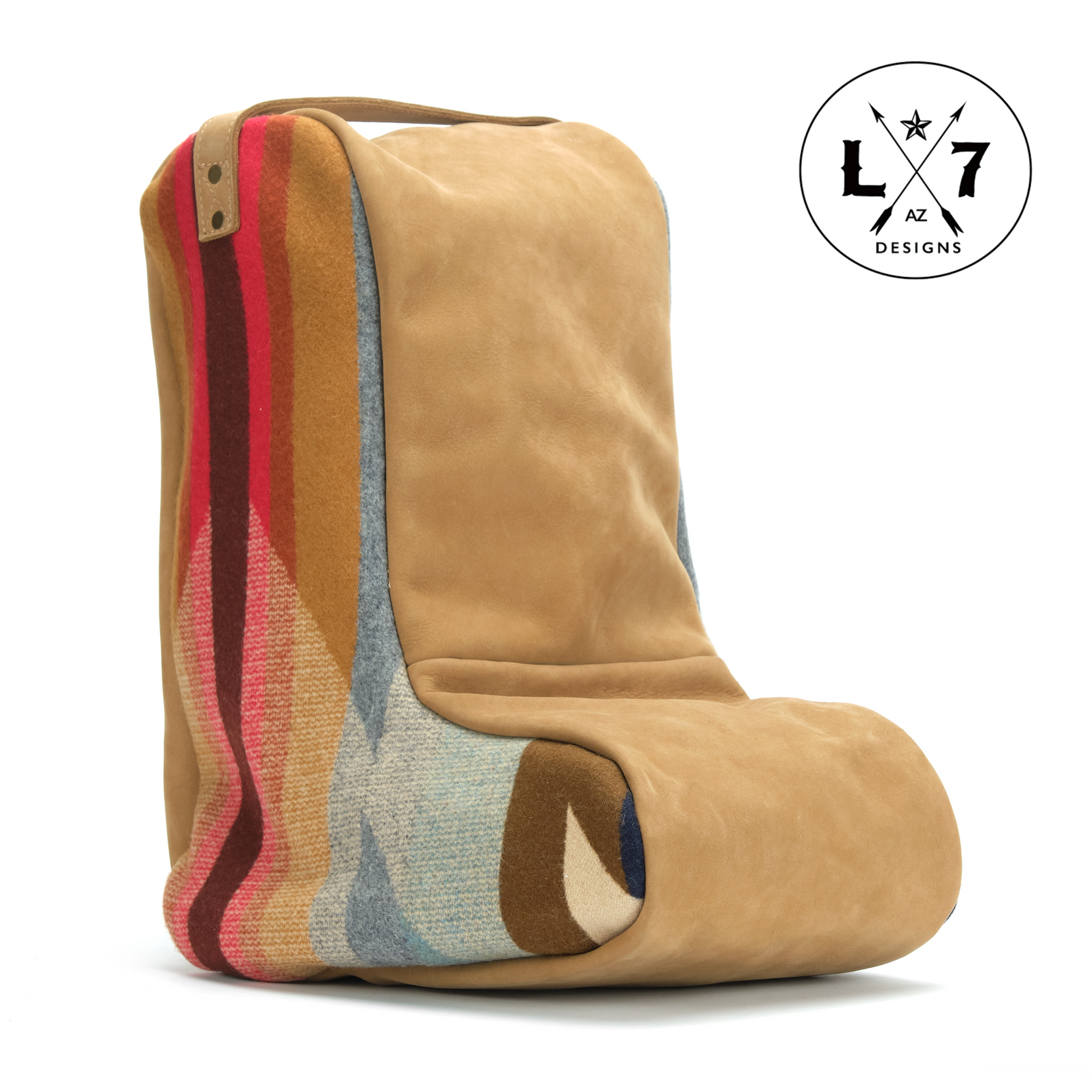 Wyeth Trail Tan Leather Boot Bag – Indian Traders (L7 Enterprises)