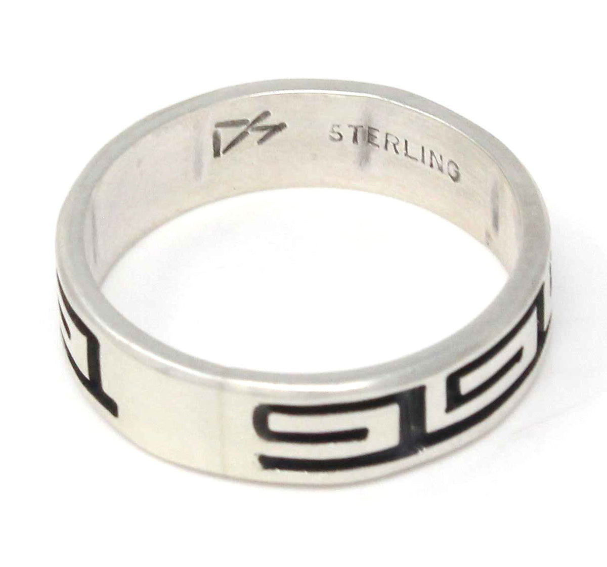 Hopi Silver Ring - Waves – Indian Traders (L7 Enterprises)